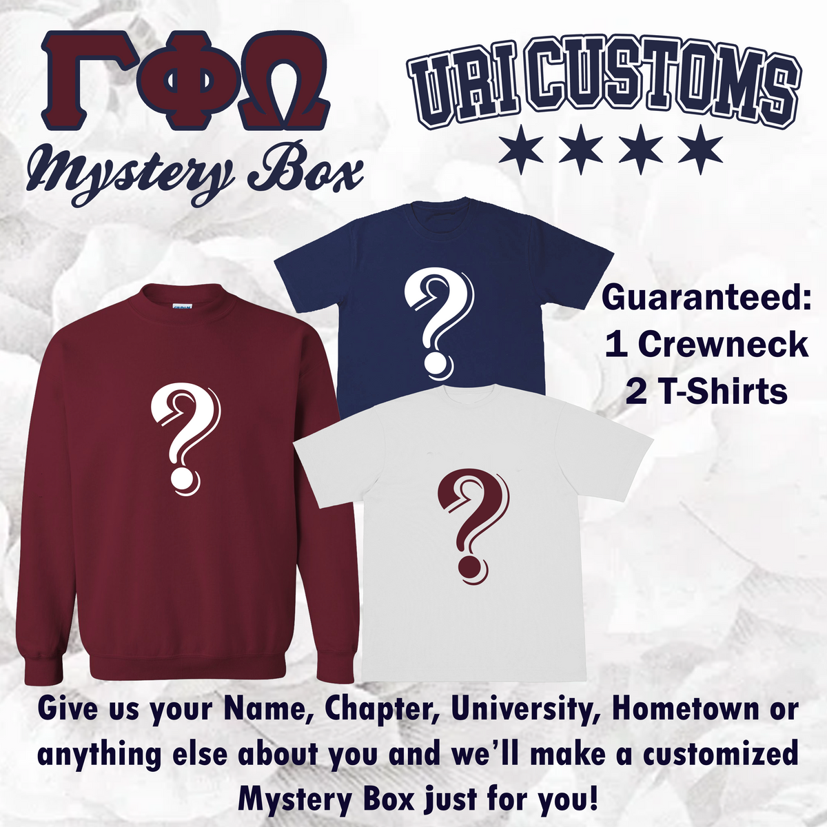 GPhiO Mystery Box – Uri Customs