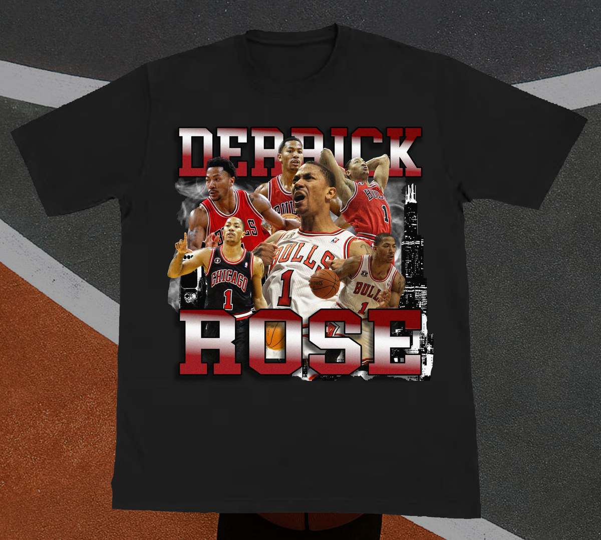 Derrick Rose Graphic T-Shirt – Uri Customs